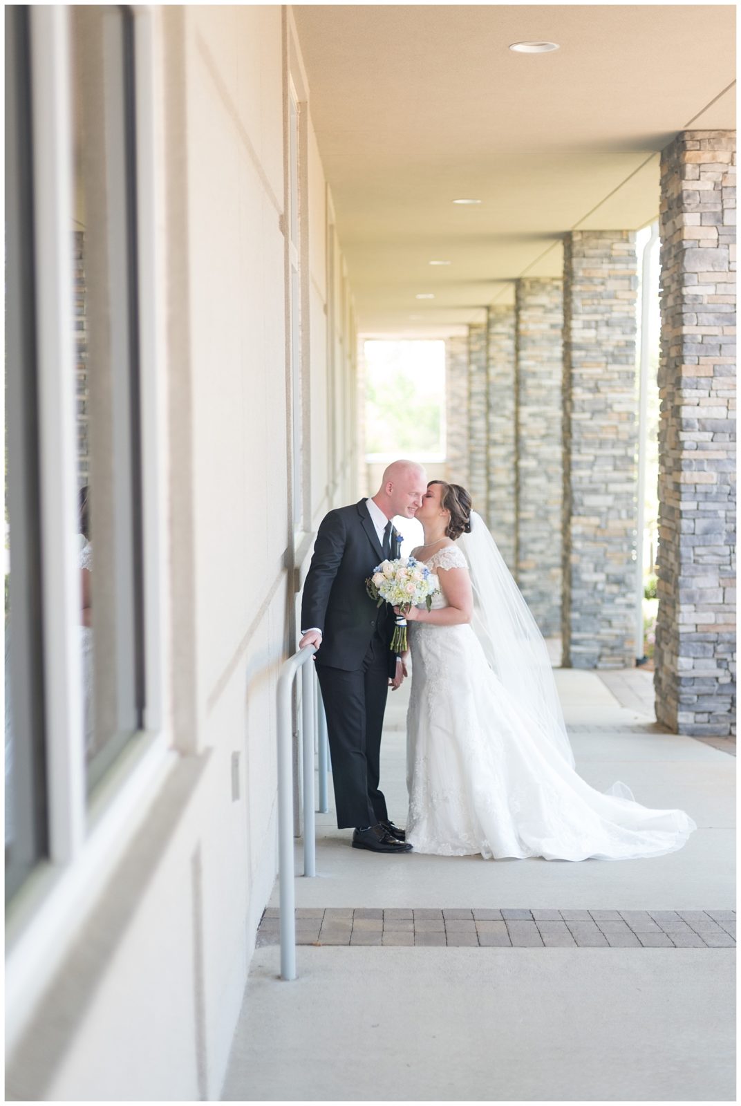 Greer, SC Navy and Gray Wedding at Heritage Bible Church | Sarah ...
