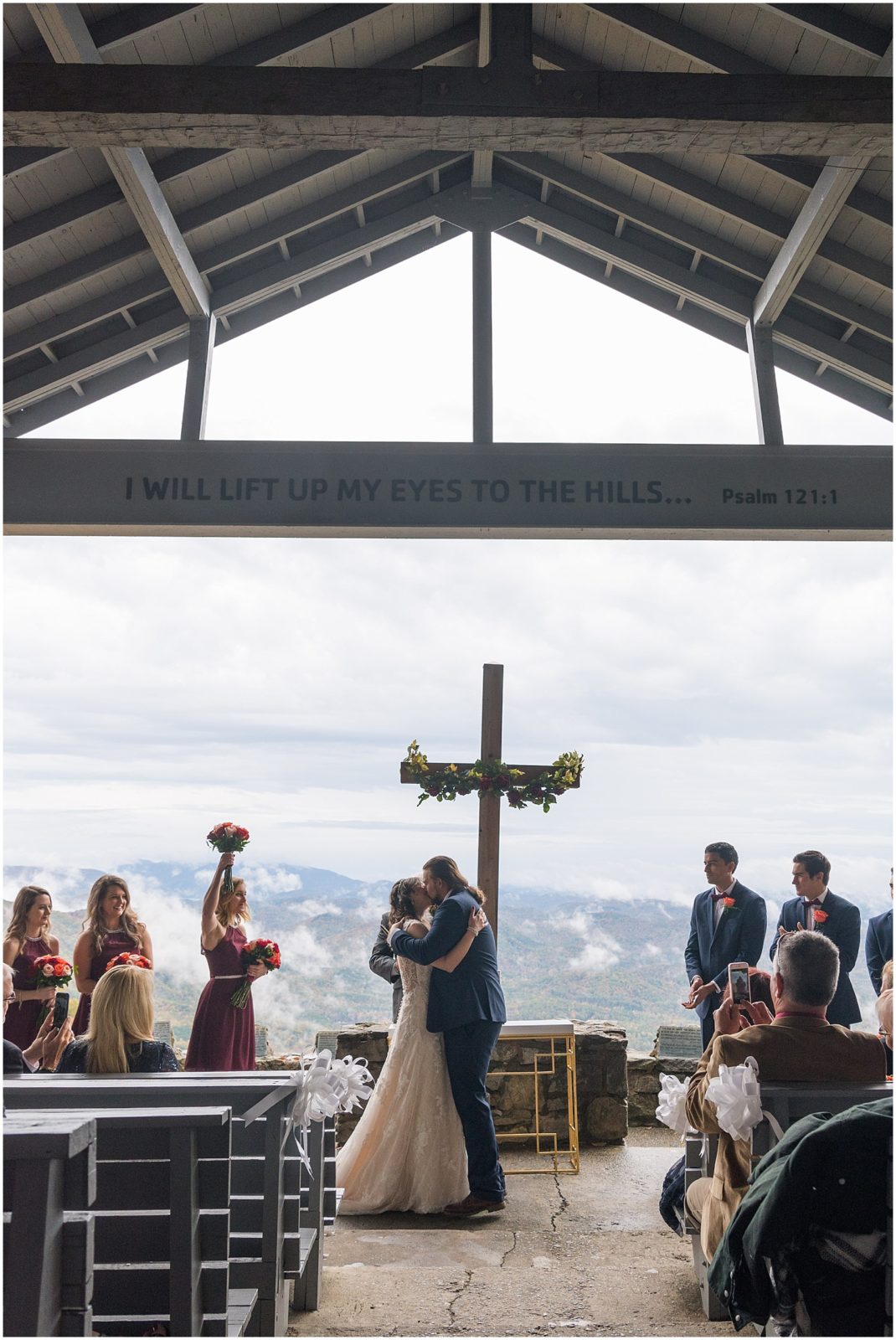 Fall Wedding at Pretty Place Chapel and Dupont State Forest | Christa ...